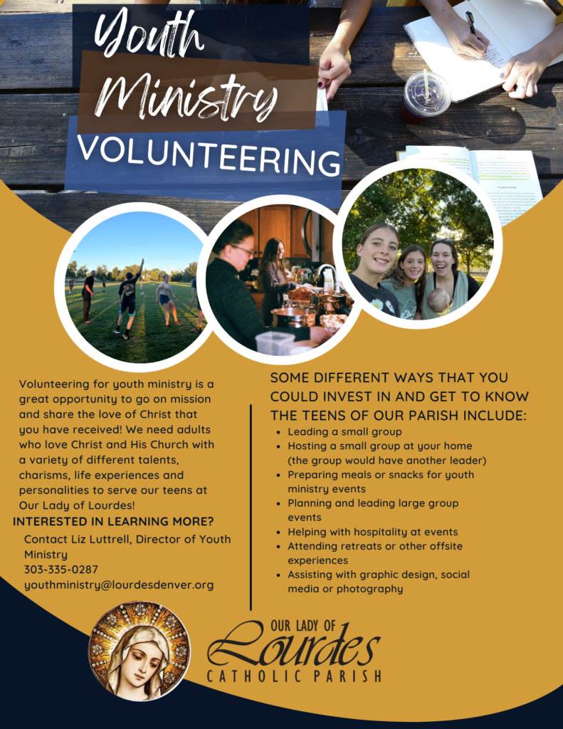 Our Lady of Lourdes Catholic Church | Volunteer Team